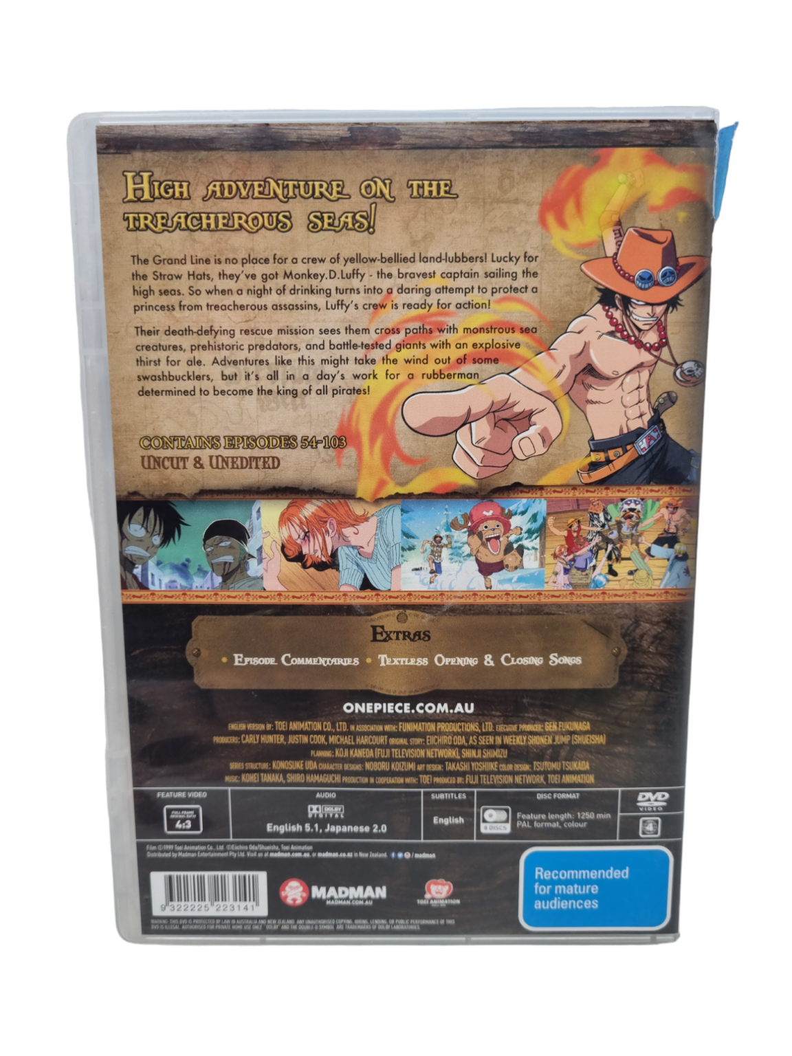 SHONEN JUMP – ONE PIECE VOYAGE COLLECTION 2 DVD SET IP274978 - PennyWise