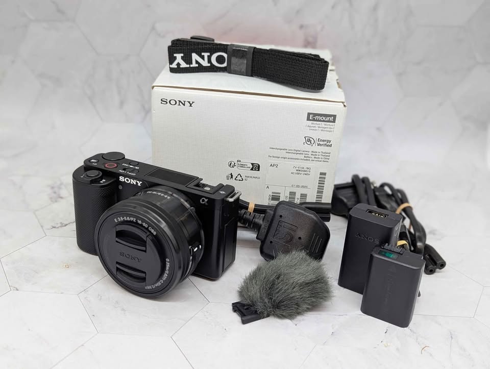 Sony ZV-10 Mirrorless Vlog Camera w/ 16-50mm Lens – BP389571 - PennyWise