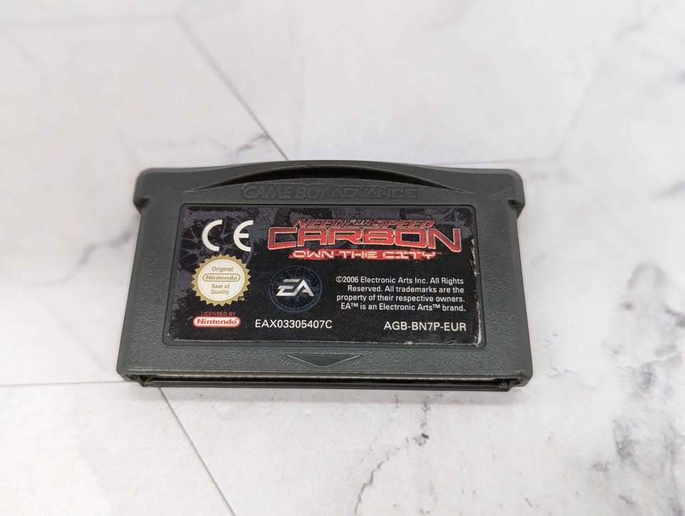 Nintendo Gameboy Advance Need For Speed Carbon Own The City Video Game ...