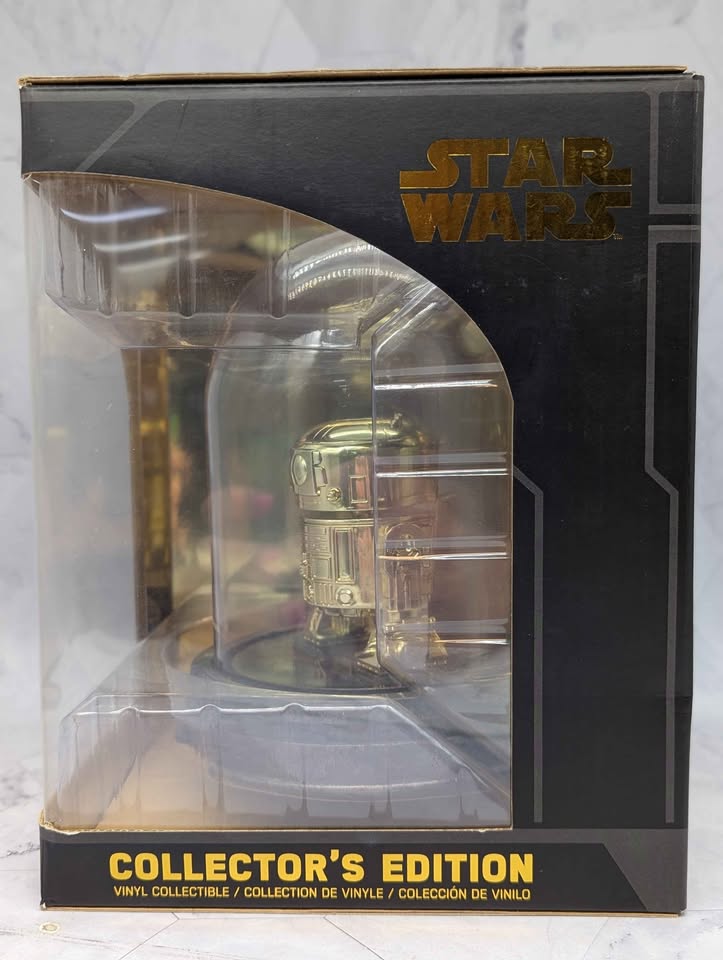 Pop Star Wars Gold R2-D2 Collectors Edition Vinyl – BP406594 - PennyWise