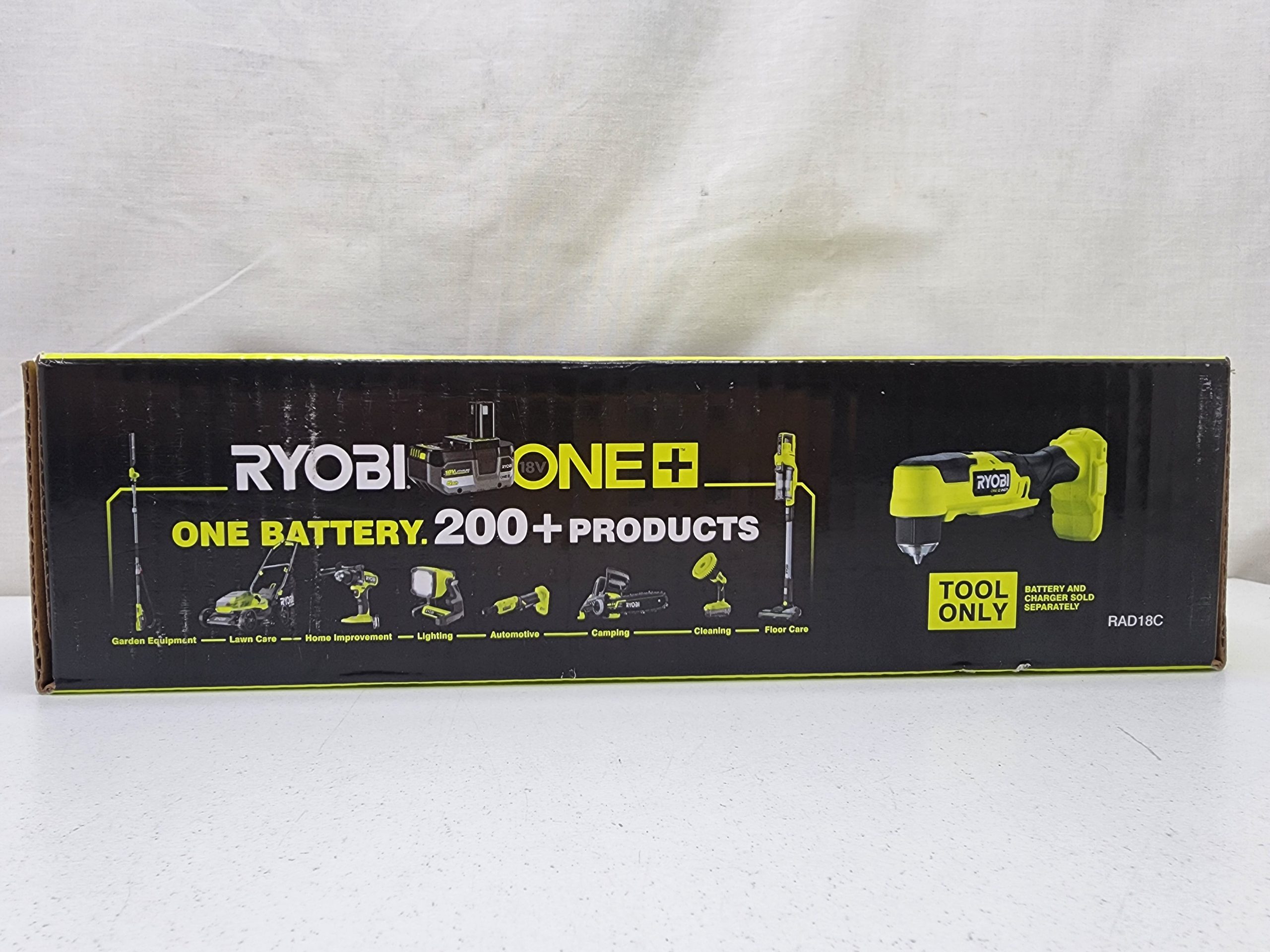 Ryobi Compact Right Angle Drill (RAD18C) New in Box – IP404388 - PennyWise
