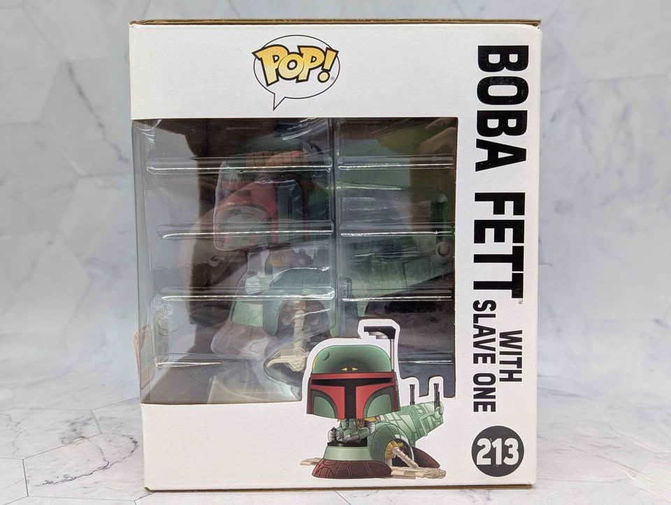 Pop Star Wars Boba Fett w/ Slave One Vinyl #213 – BP406449 - PennyWise