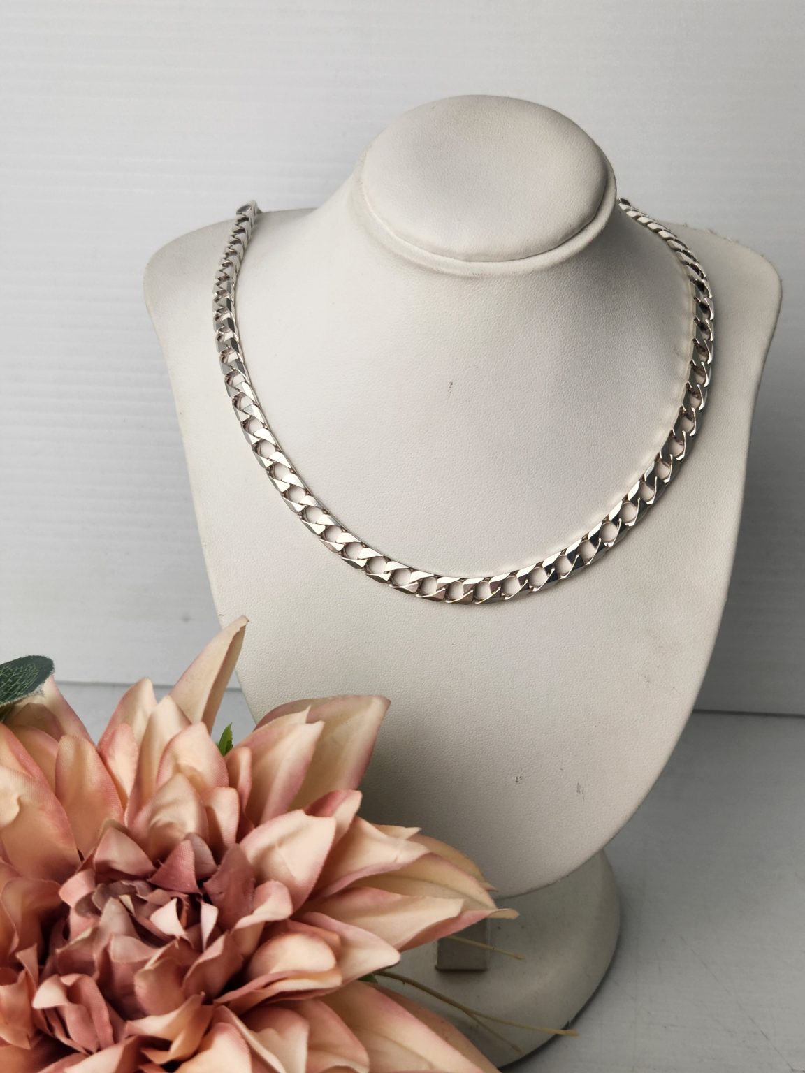 Silver Square Curb Chain – GN406999 - PennyWise