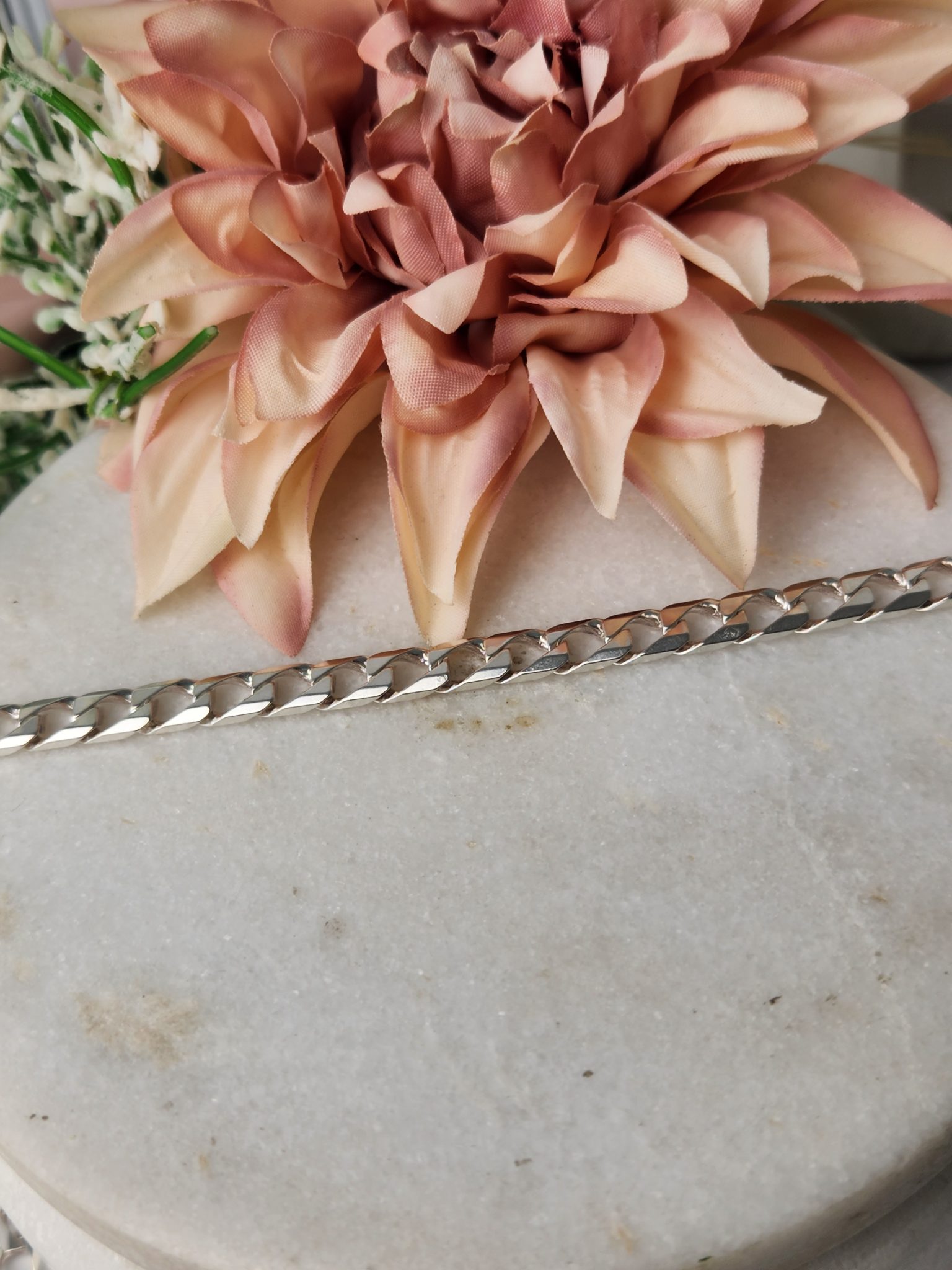 Silver Square Curb Chain – GN406999 - PennyWise