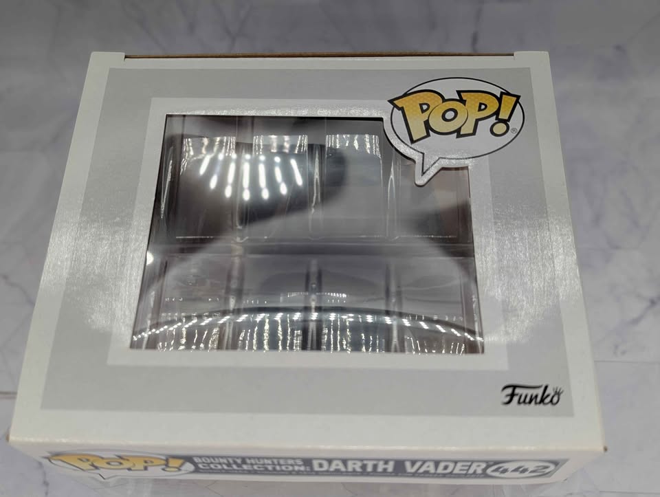 Pop Star Wars Deluxe Bounty Hunters Collection: Darth Vader Vinyl #442 ...