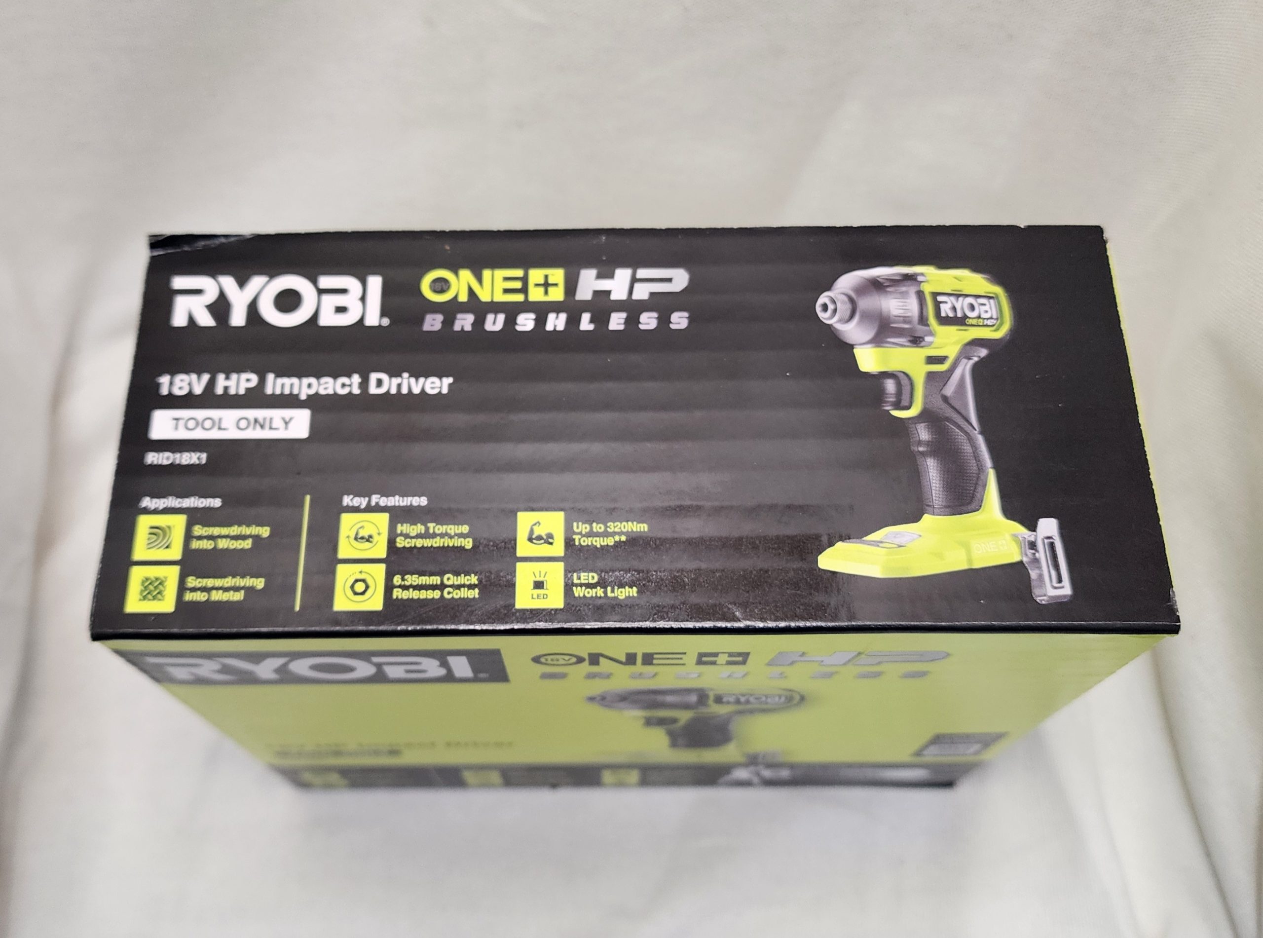 Ryobi 18V HP Impact Driver RID18X1 Sealed in Box – IP410827 - PennyWise