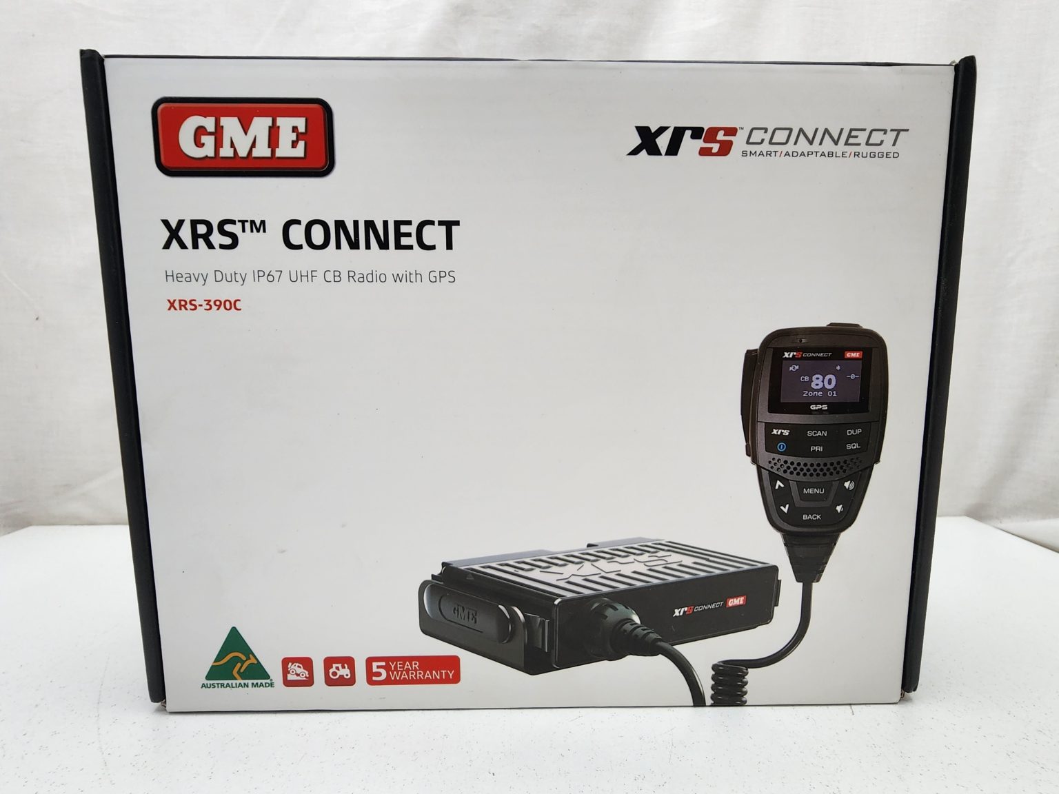 GME XRS-390C XRS Connect Heavy duty IP67 UHF/CB Radio – IP410402 ...