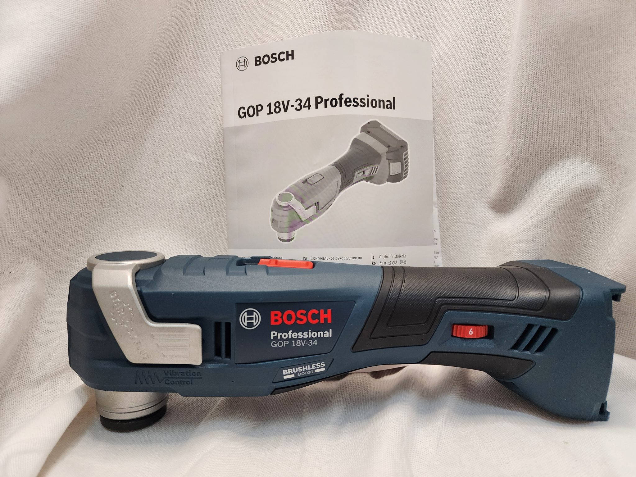 Bosch 18V Cordless Multi Cutter 2024 GOP 18V-34 – IP410041 - PennyWise