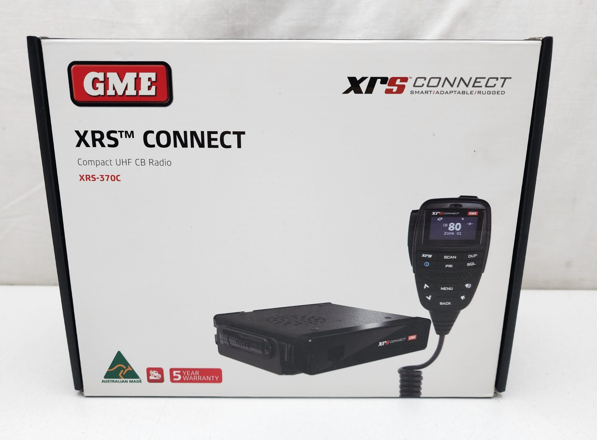 GME XRS Connect XRS-370C Compact UHF/CB Radio – IP410401 - PennyWise
