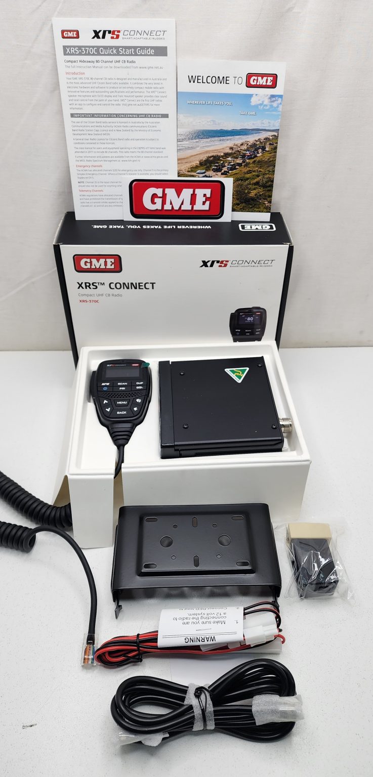 GME XRS Connect XRS-370C Compact UHF/CB Radio – IP410401 - PennyWise