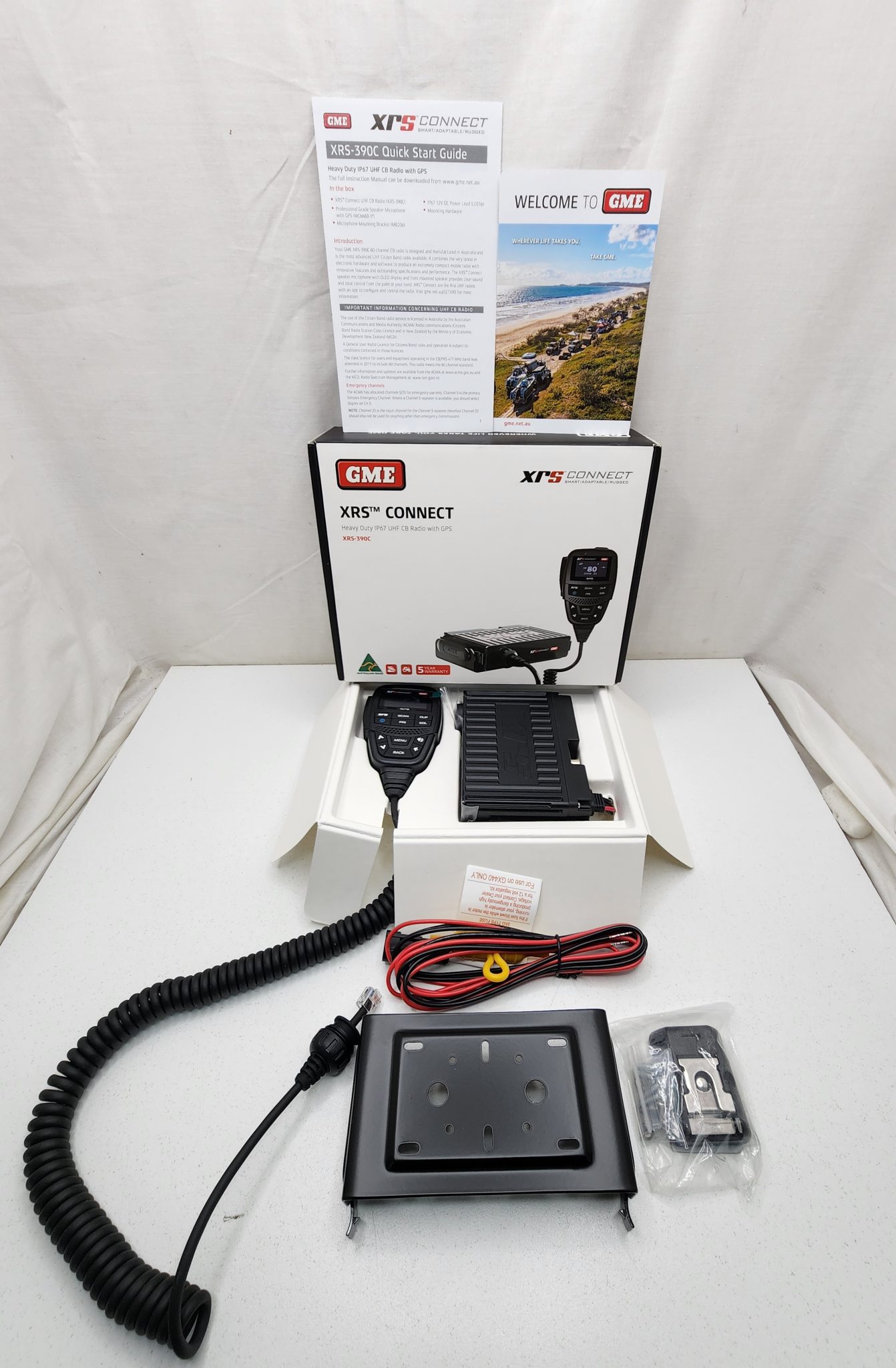 GME XRS-390C XRS Connect Heavy duty IP67 UHF/CB Radio – IP410402 ...